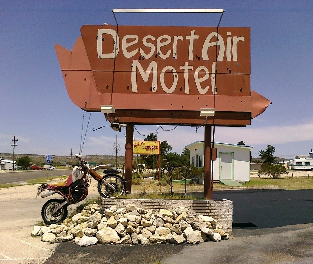 Desert Air Motel — Vintage Sign