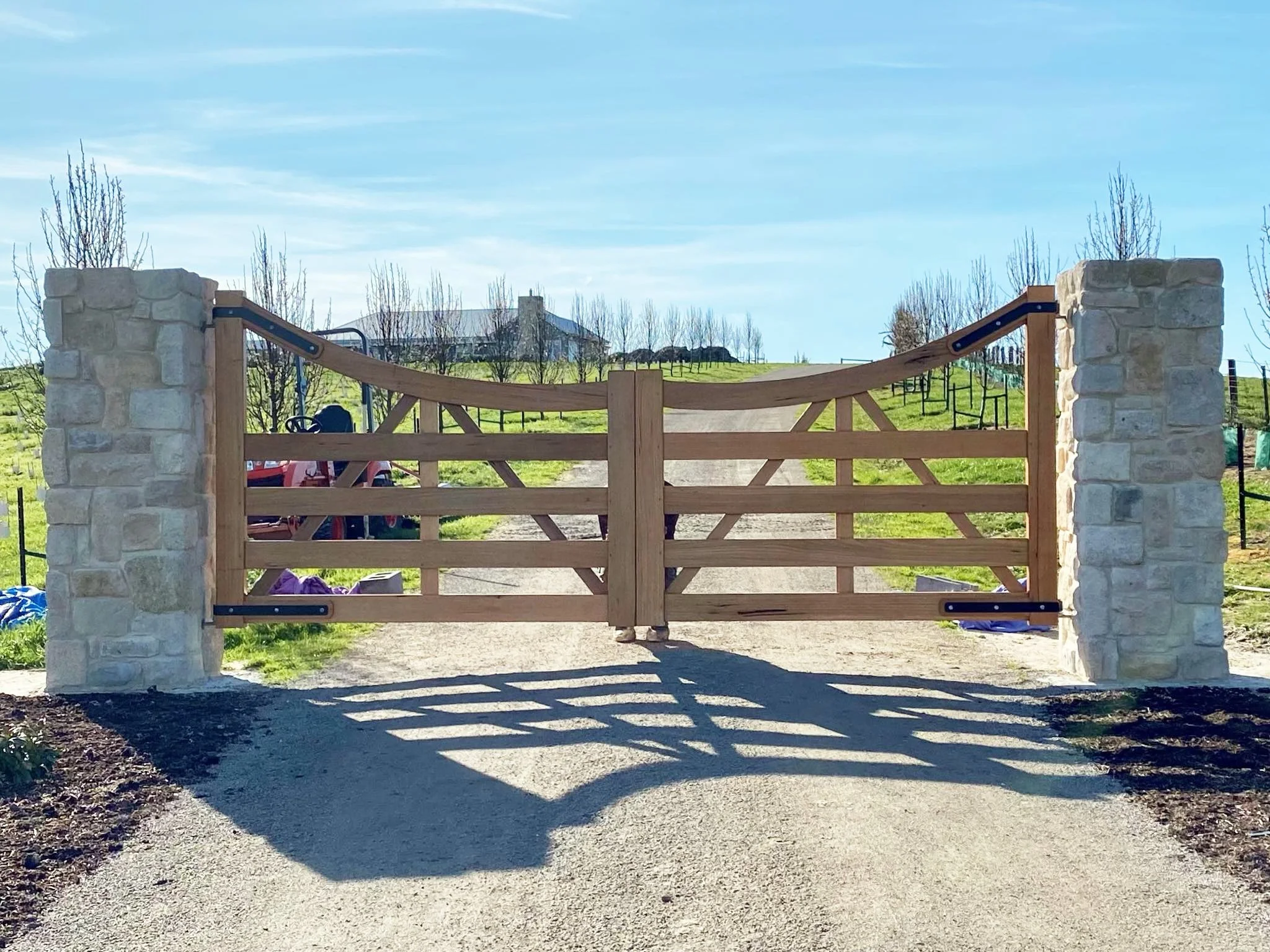 Brick Driveway Gate Designs What Makes Gate Design Traditional Or
