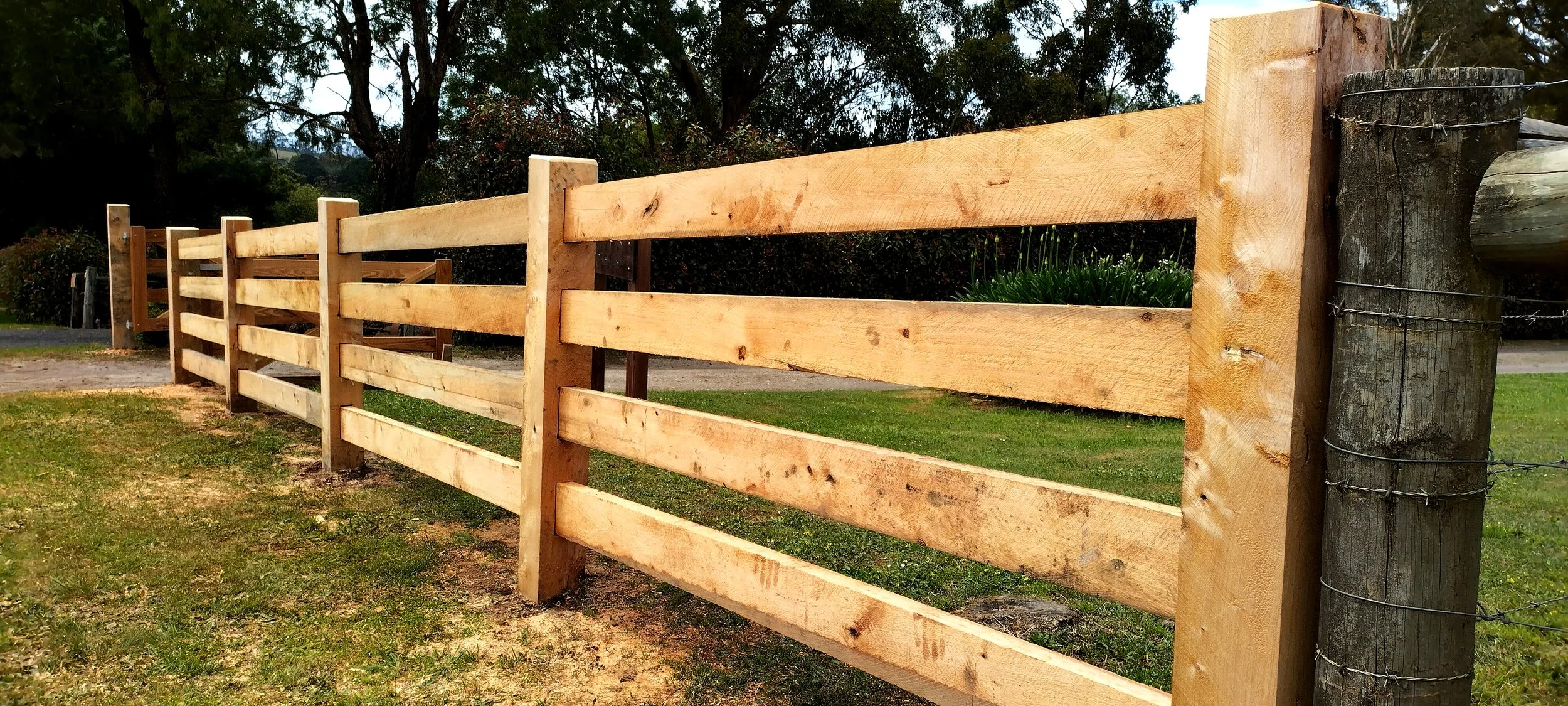 Custom Designed Timber Gates - Gippsland Timber Gates