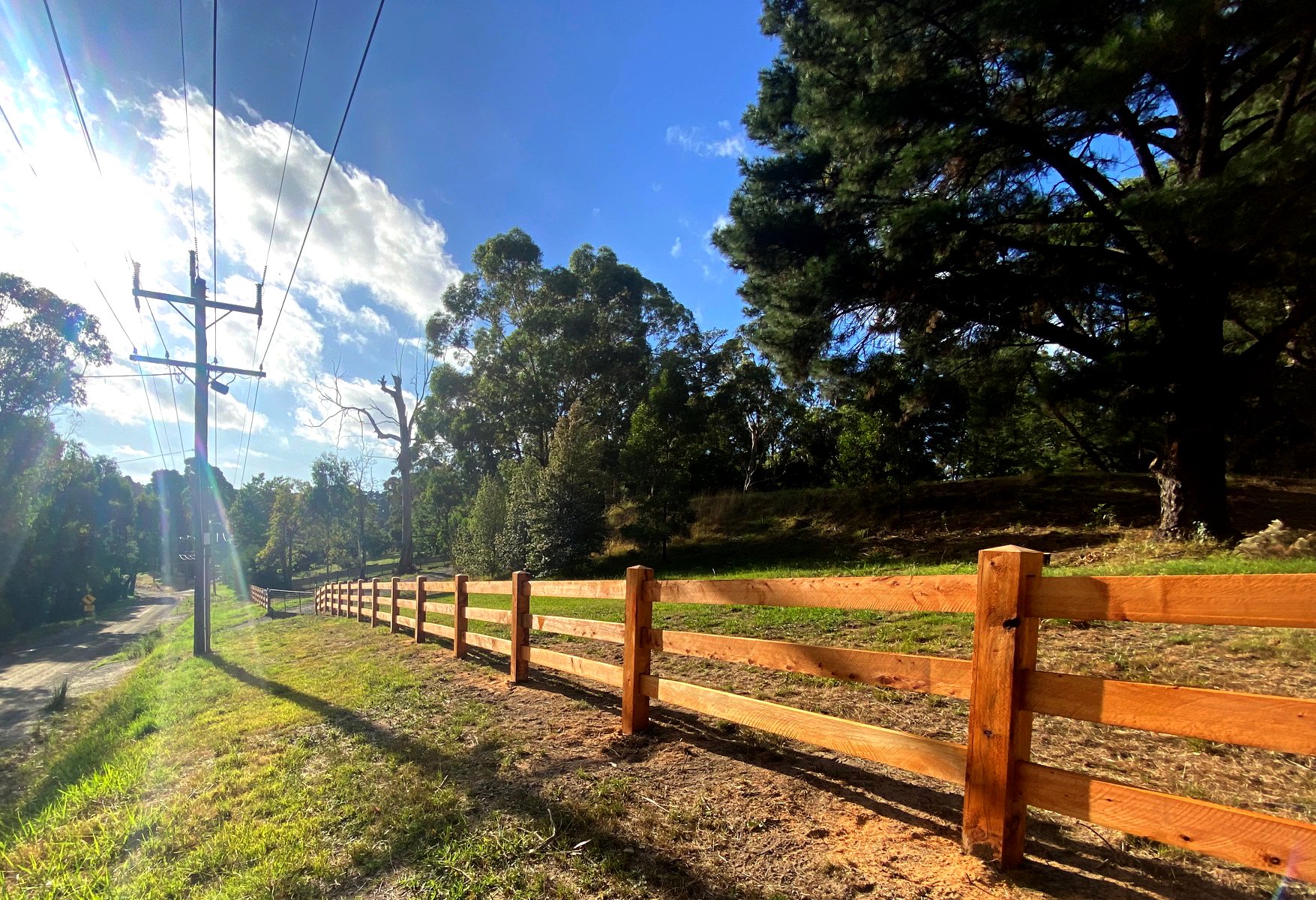 Post and Rail Fence | Fencing | Split Rail - Gippsland Timber Gates