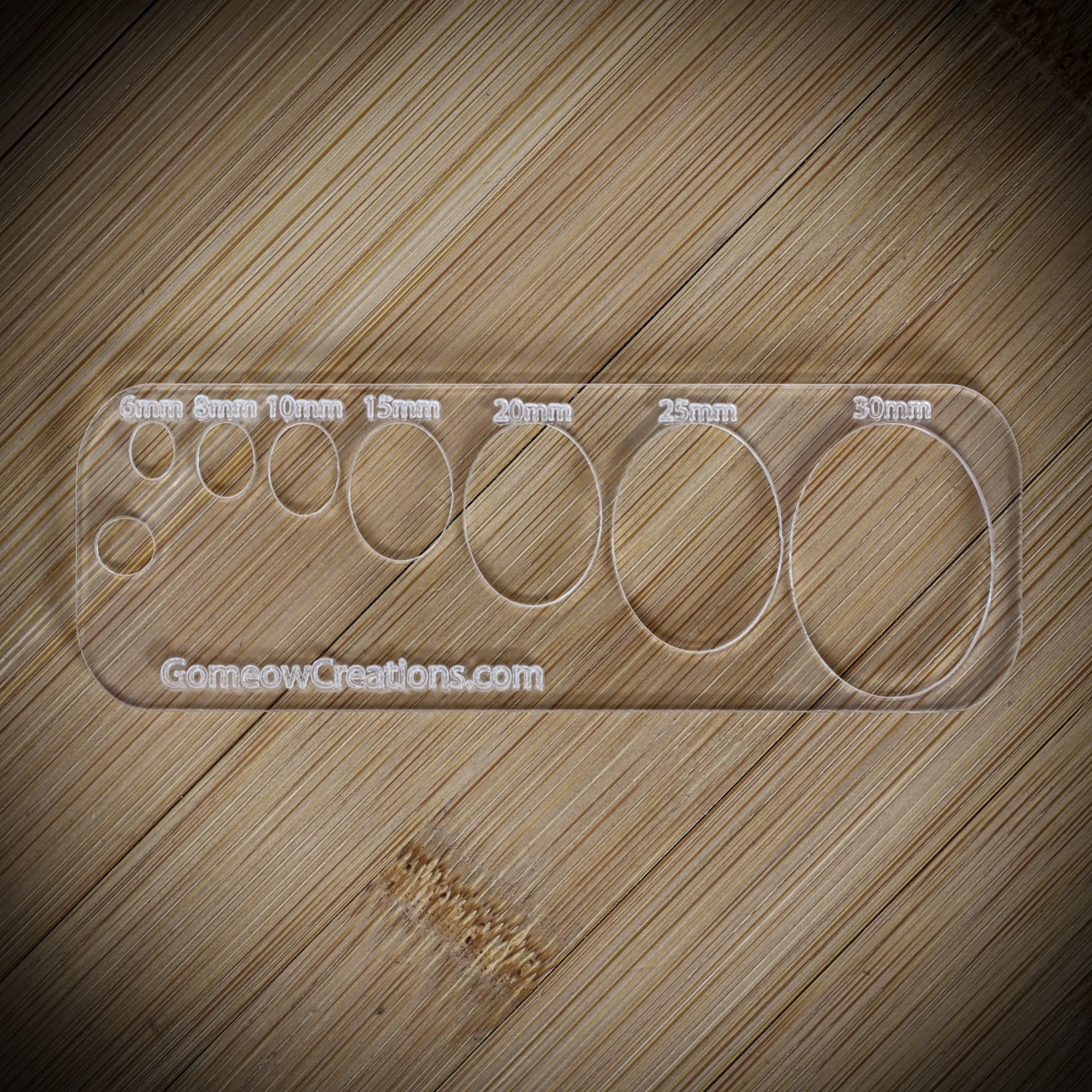 Oval 1 Template — Gomeow Creations