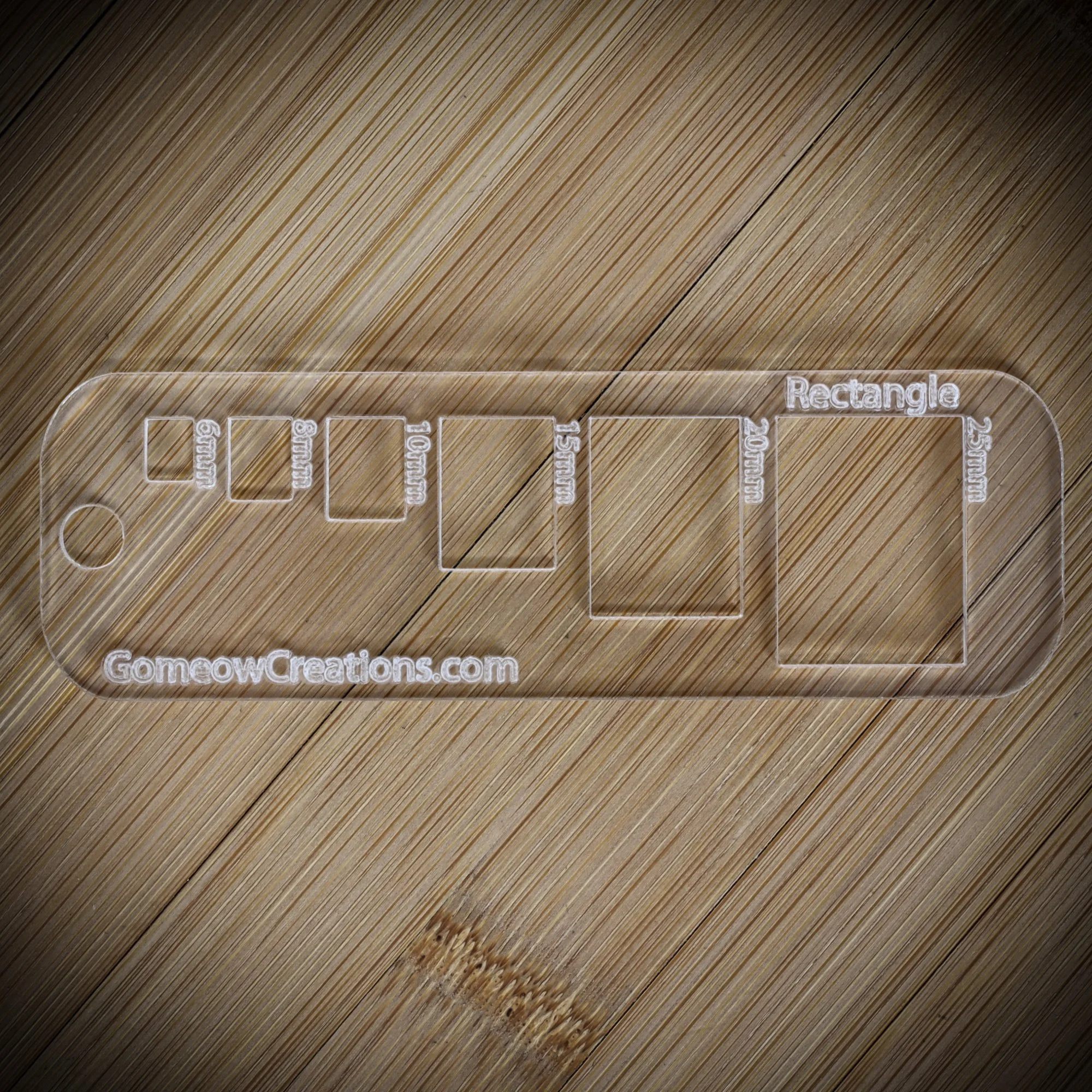 Heart & Bail Size Templates — Gomeow Creations