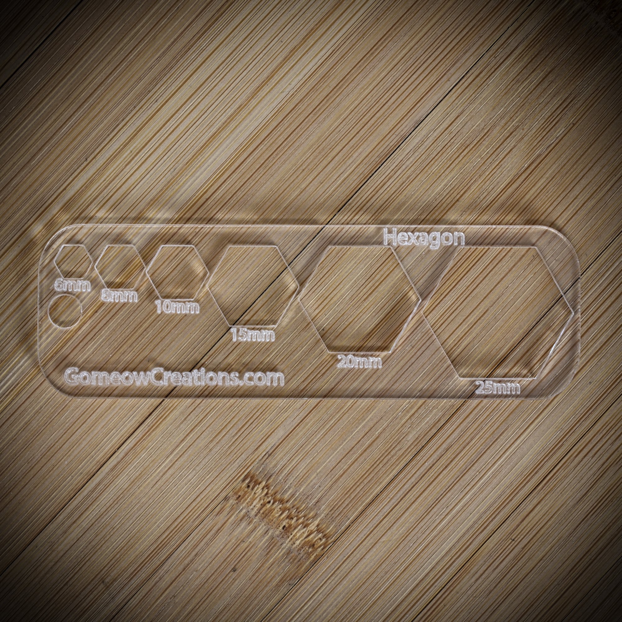 Heart & Bail Size Templates — Gomeow Creations