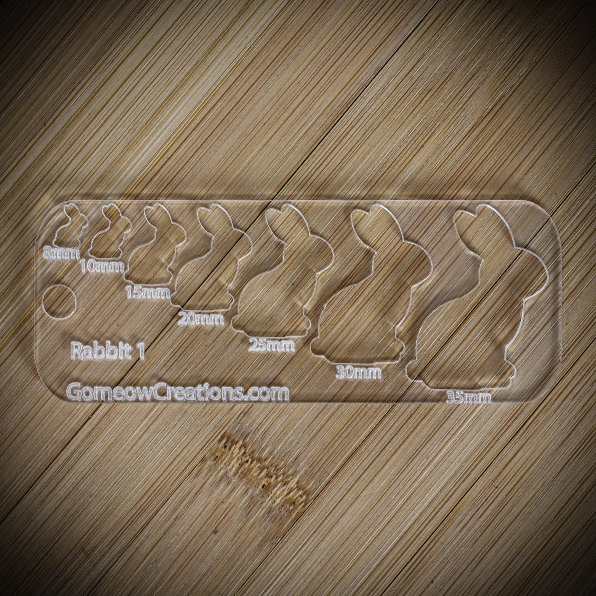 End Cap 1 Template — Gomeow Creations