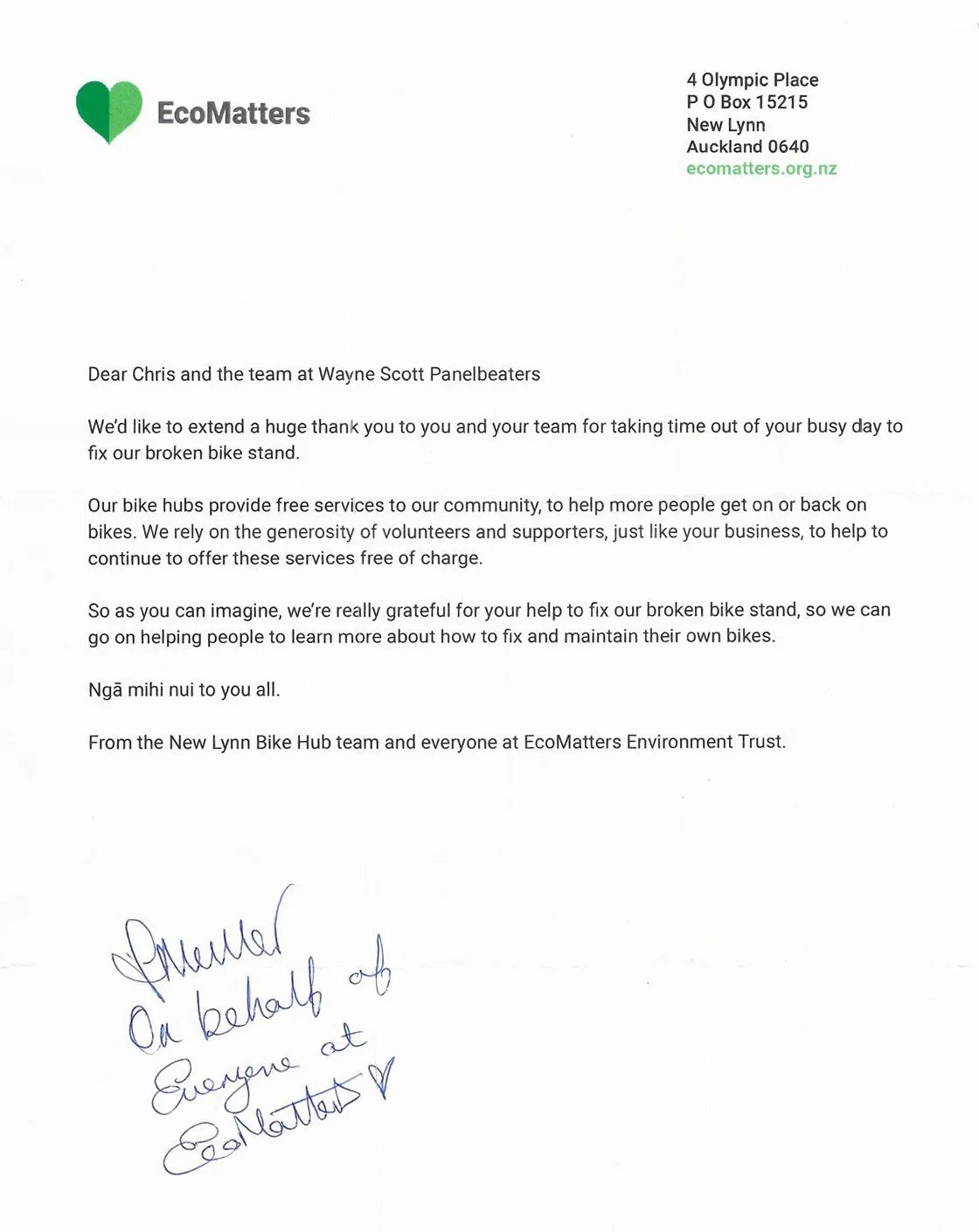 Wayne Scott Panelbeaters