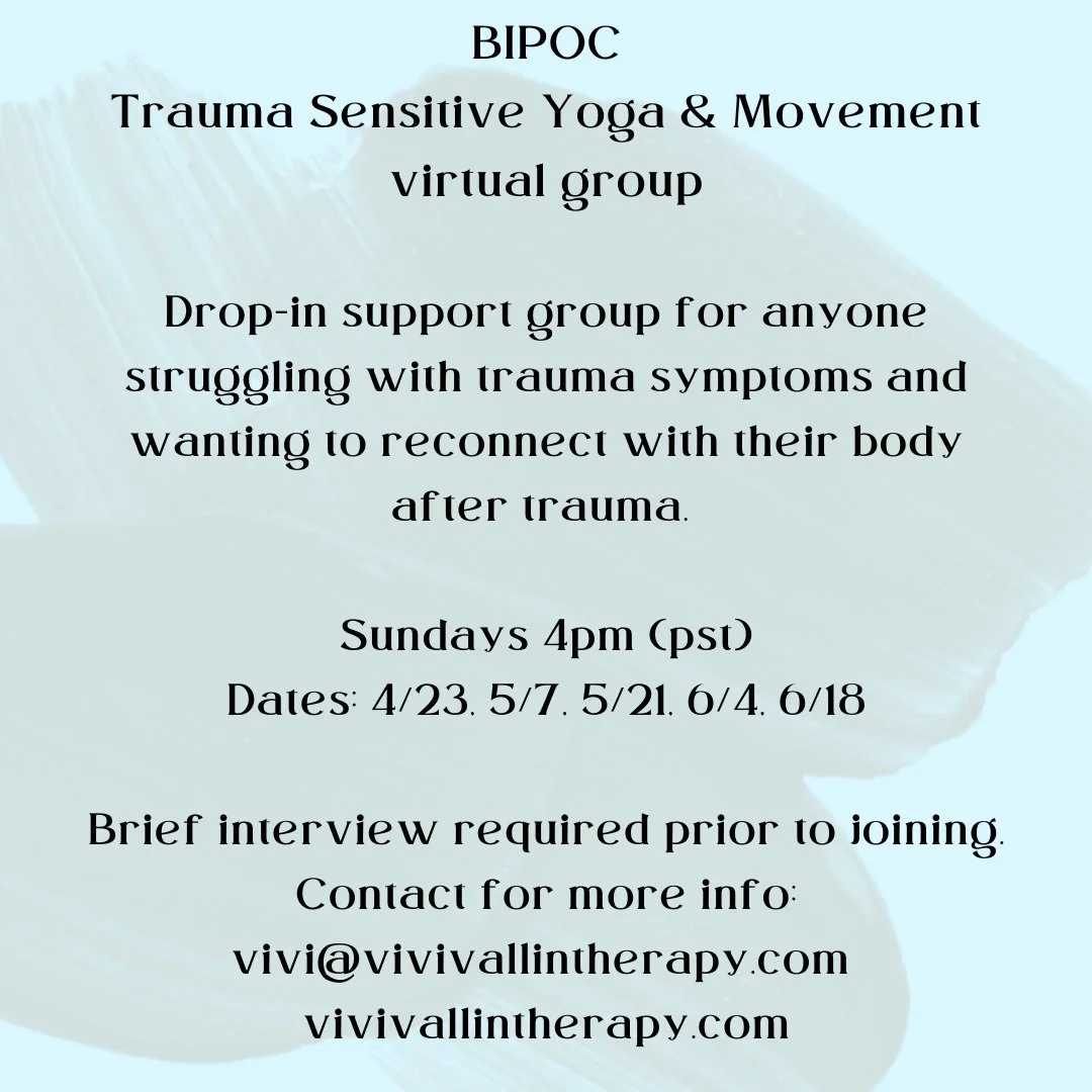 Trauma Sensitive Yoga — Vivi Vallin Therapy