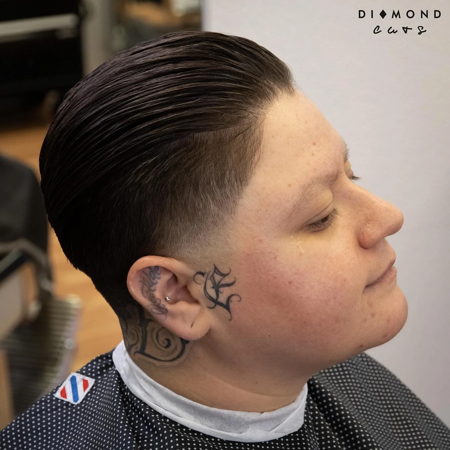 Diamond Design Haircut