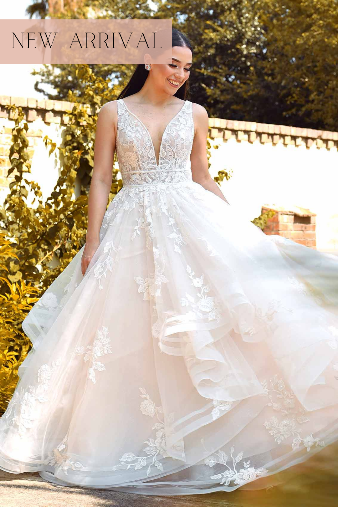 Tiered wedding dress 60 photos - Astyledwedding.com