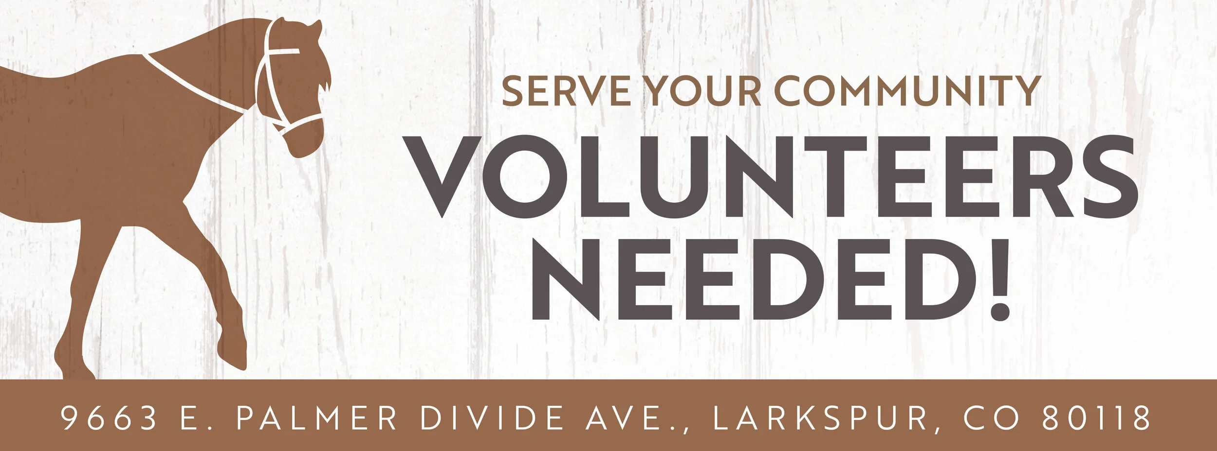 Volunteer — Flying Horse Foundation