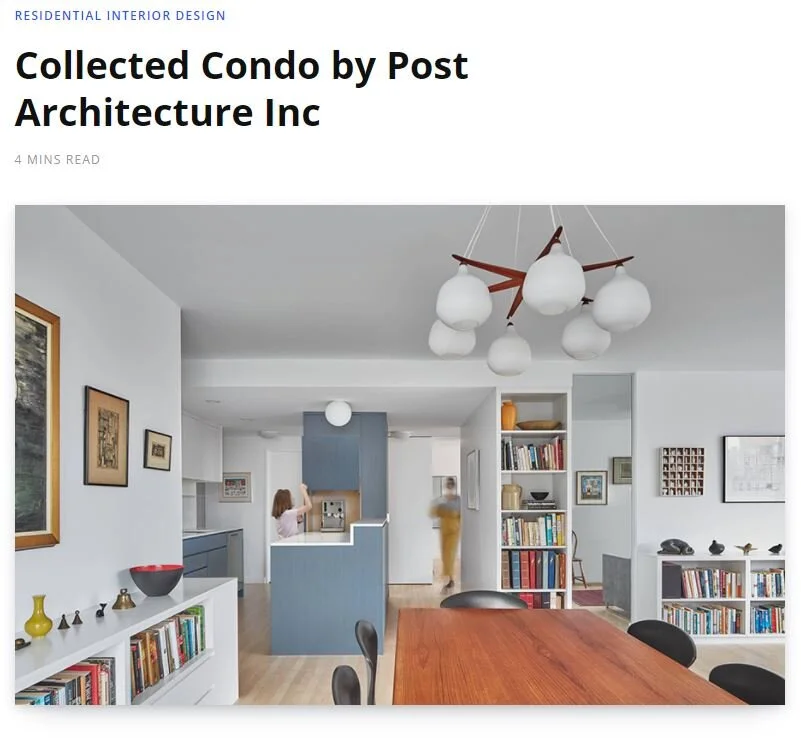 recognition — Post Architecture | Toronto Residential Architecture