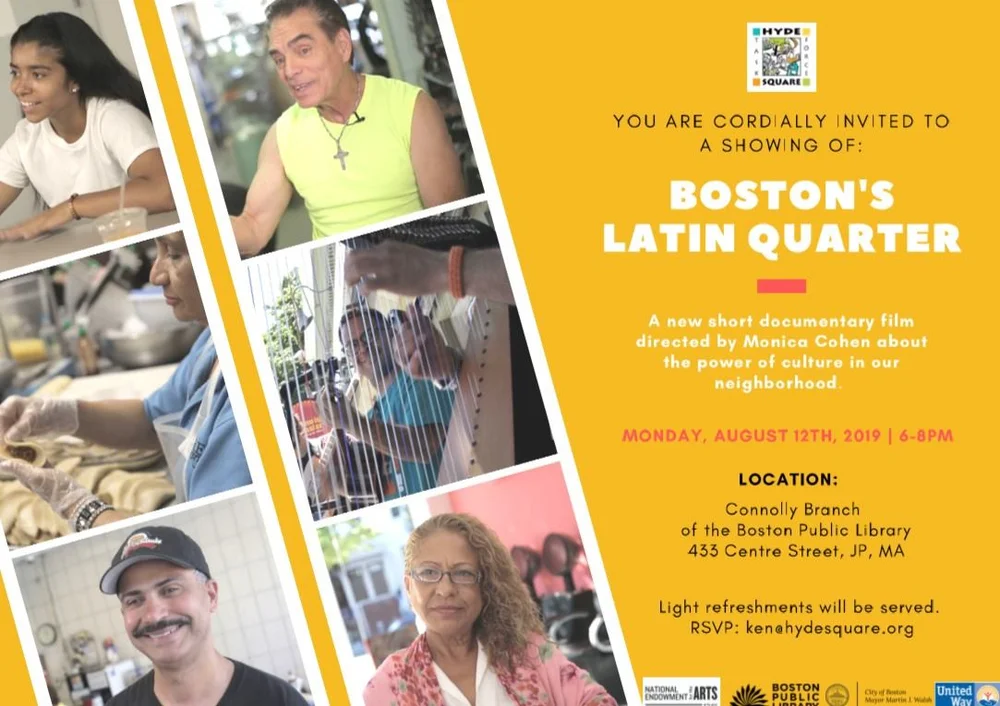 Boston's Latin Quarter - documentary screening and panel @HydeSquareTF ...