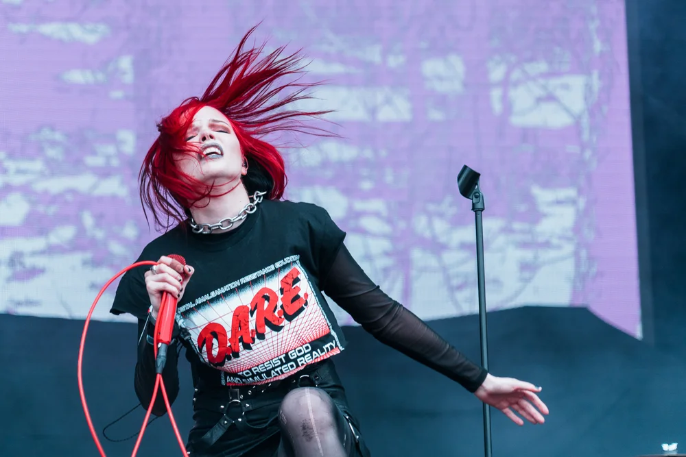 Alice Glass Pink Hair