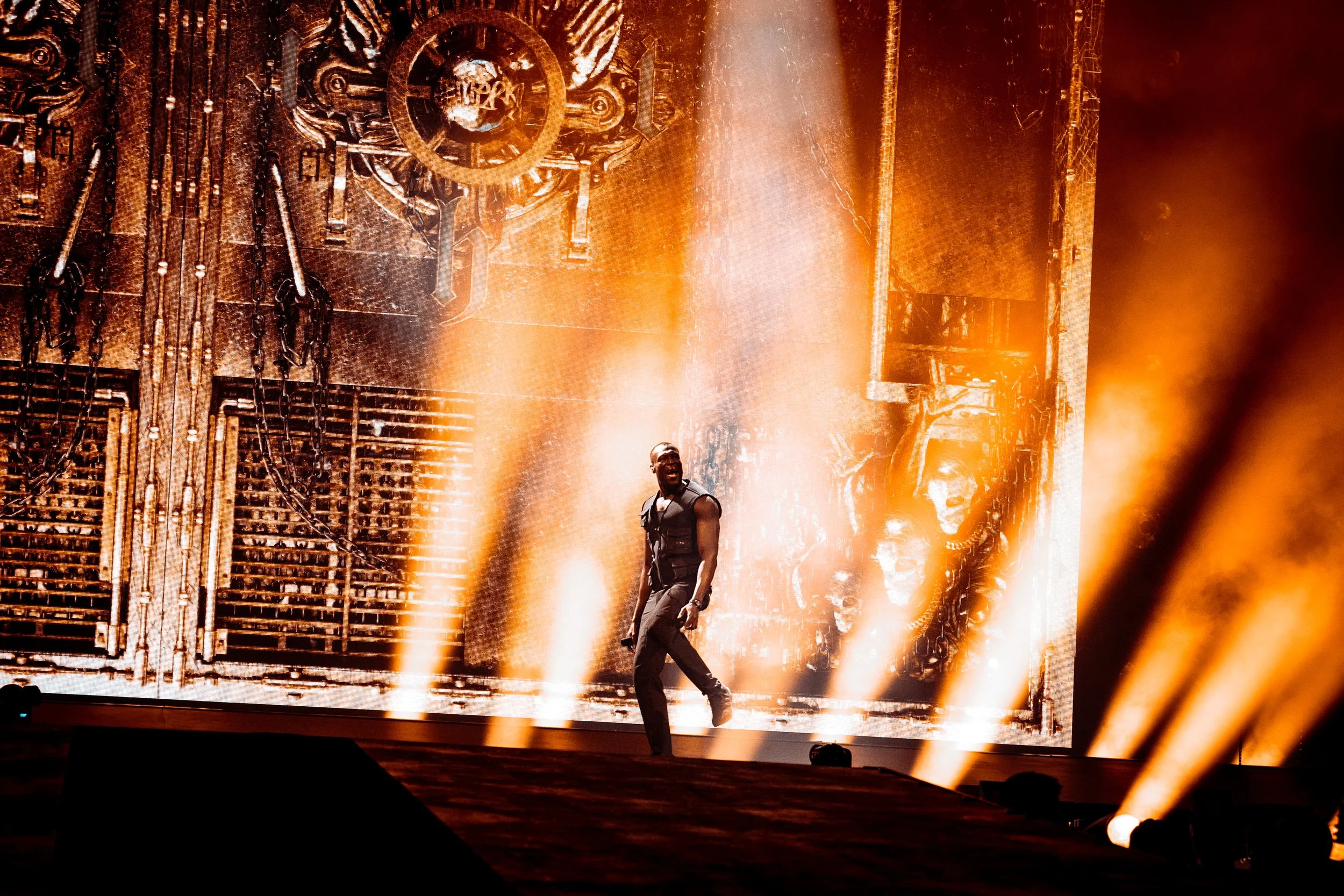 Photo Gallery: Stormzy - The O2, London 28/03/2022 — When The Horn Blows