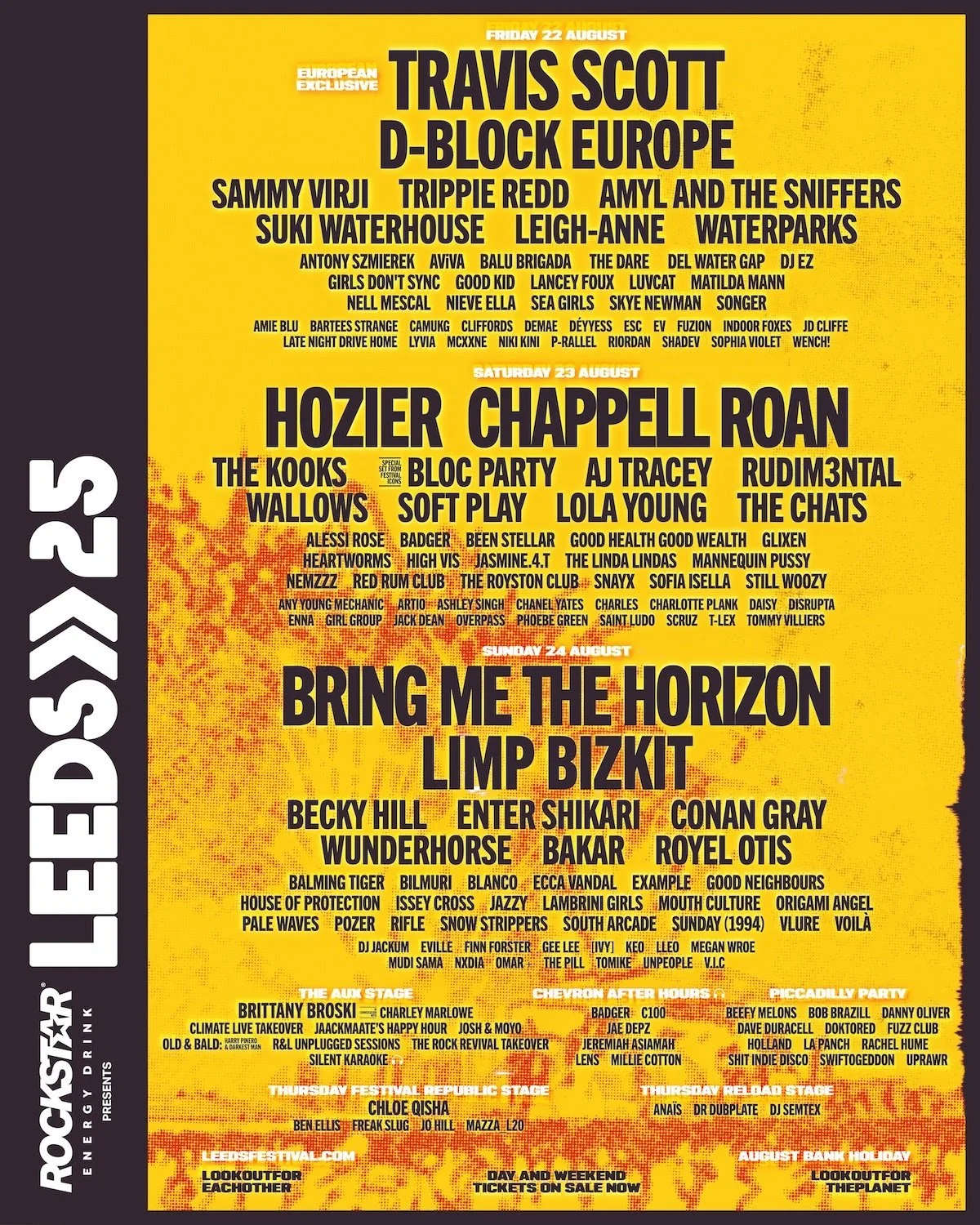 Festival News: Reading & Leeds 2025 Announce 80+ New Acts and Two Brand ...