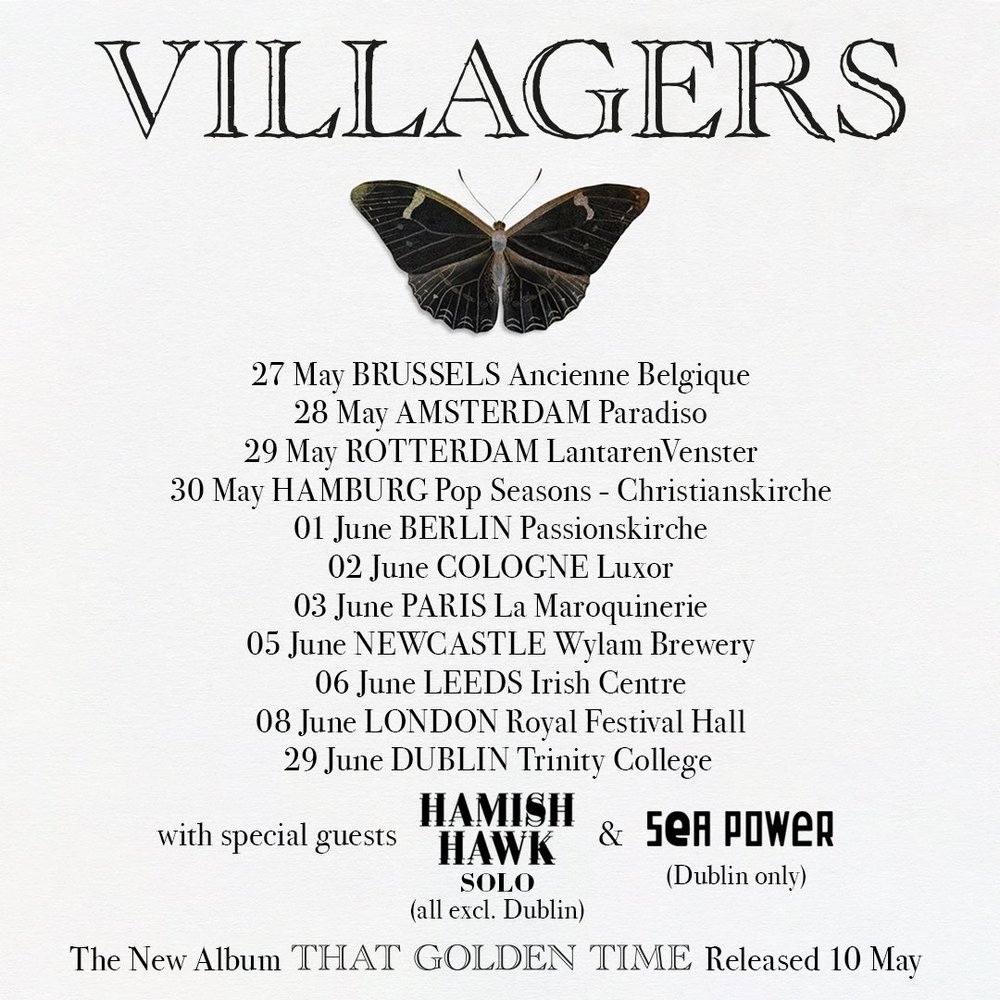 TOUR SUPPORTS ANNOUNCED! — Villagers