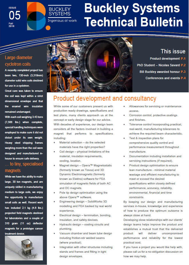 Technical Bulletins — Buckley Systems