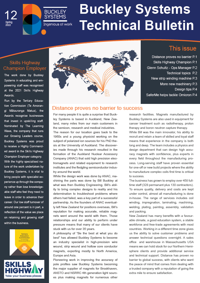 Technical Bulletins — Buckley Systems