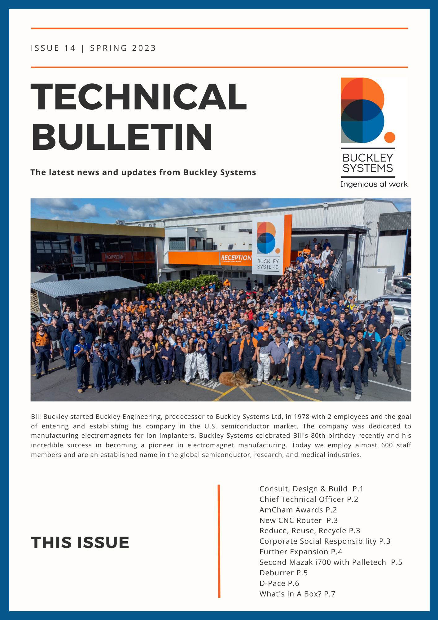 Technical Bulletins — Buckley Systems