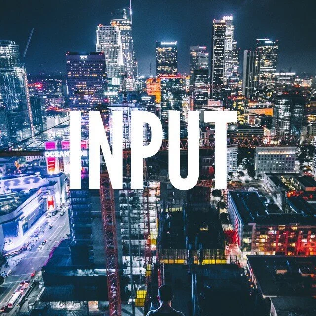 INPUT: What INPUT Is All About — Zach Carlsen Coaching
