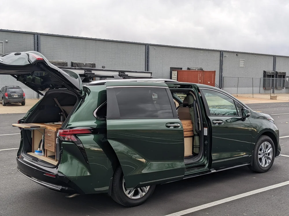 2021 Toyota Sienna XLE — Oasis Campervans