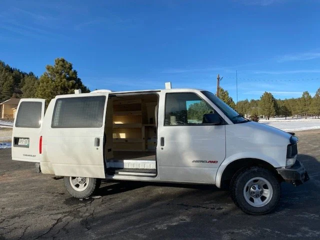 2002 Chevrolet Astro — Oasis Campervans