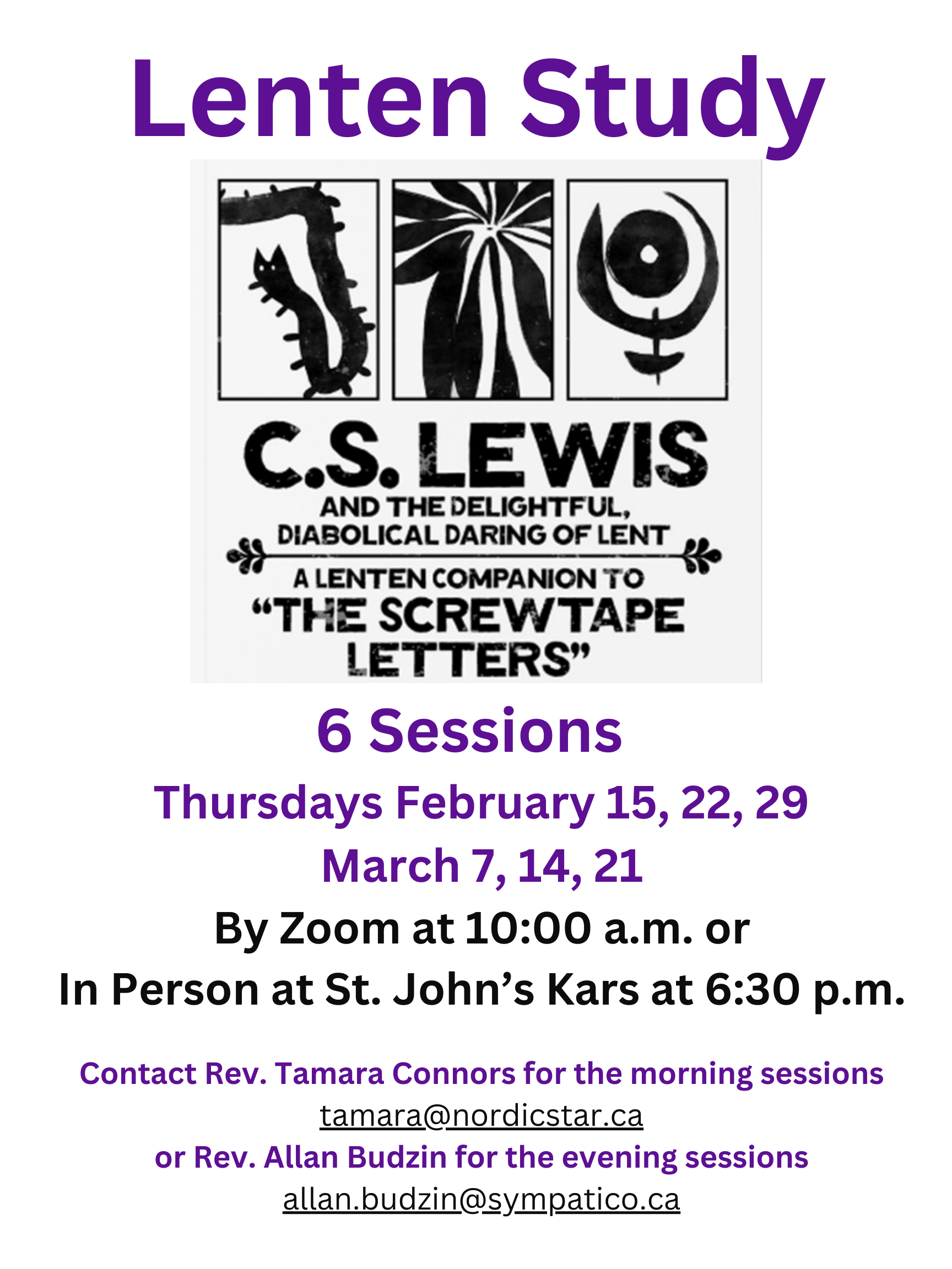 C.S. Lewis and The Delightful, Diabolical, Daring of Lent. — Parish of ...