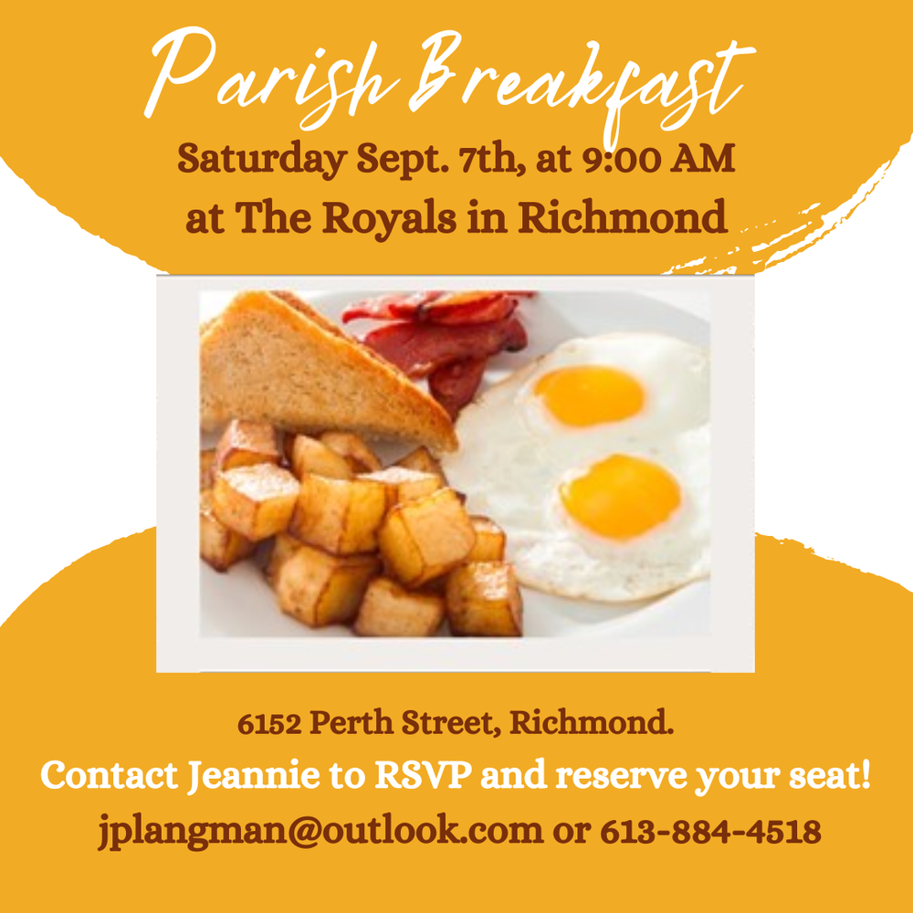Parish Breakfast — Parish of South Carleton
