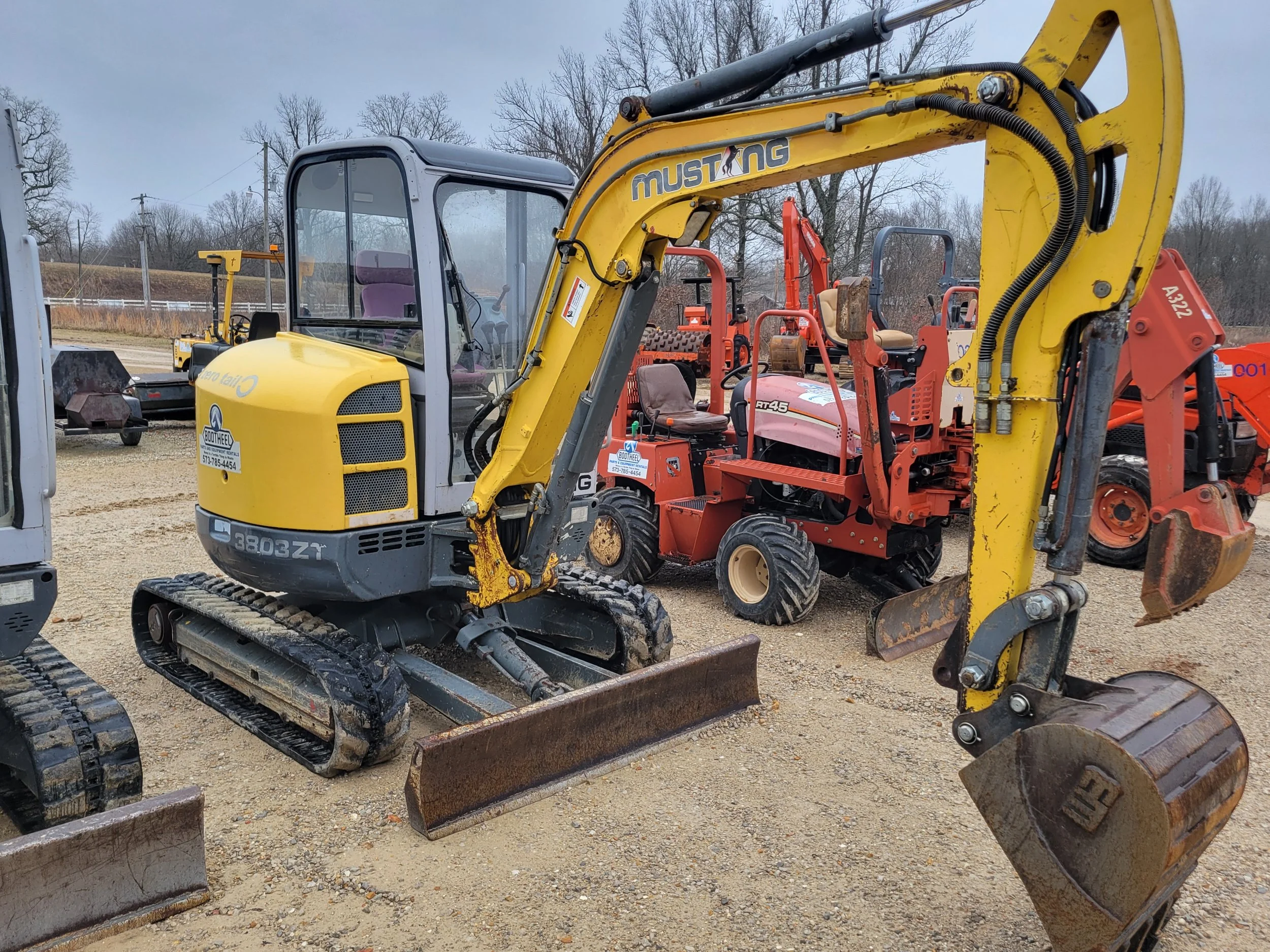 Mini Excavators — Bootheel Rentals
