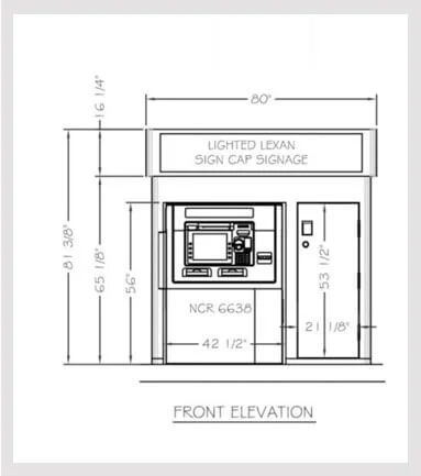 Custom Outdoor Atm Enclosures Surrounds — LD SYSTEMS