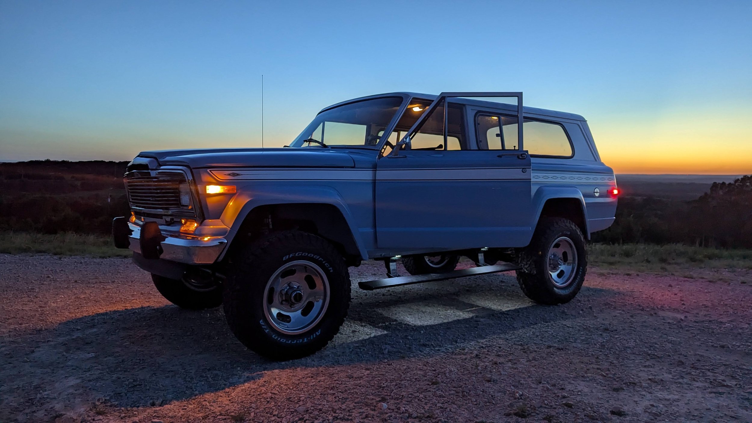 AMP Research Power Steps Jeep Wagoneer Grand Wagoneer Cherokee 63-91 ...