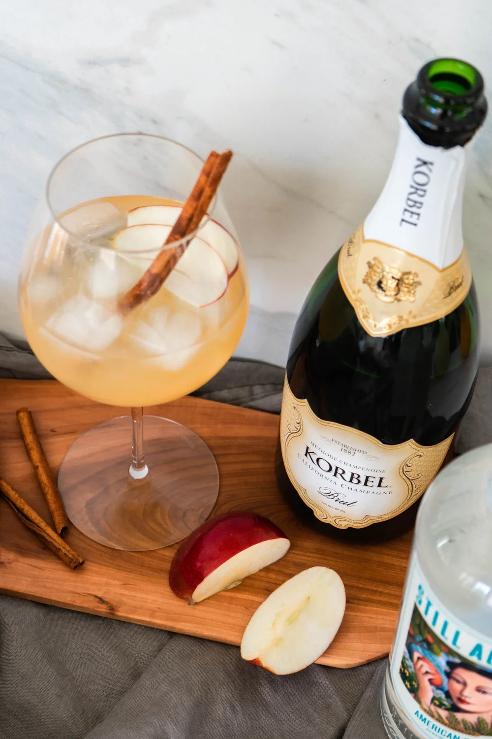 Apple Cider Gin Spritz | Fare and Flora