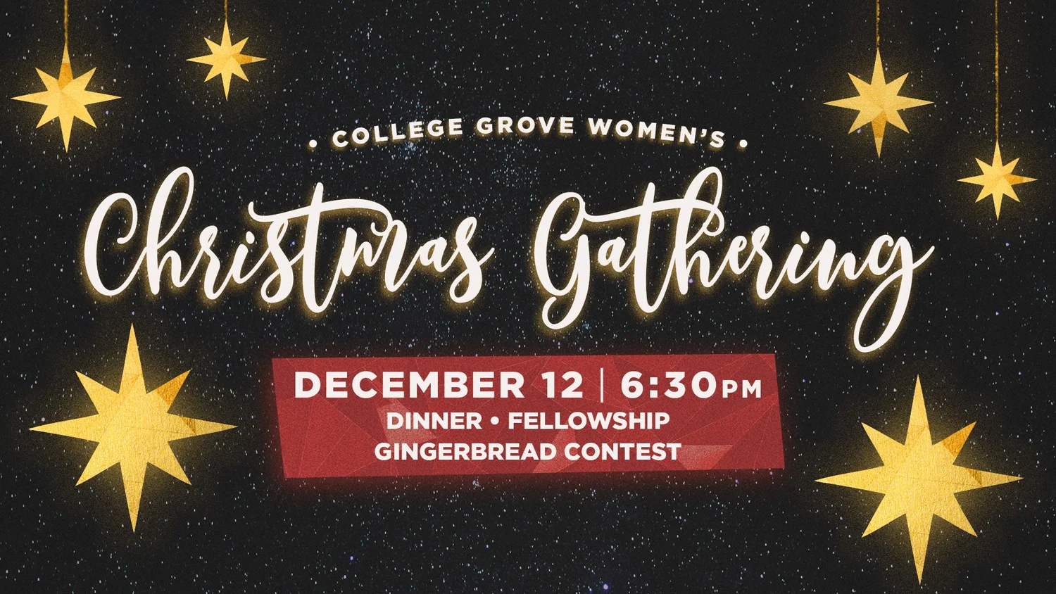 College Grove Women’s Christmas Gathering — LifePoint Church