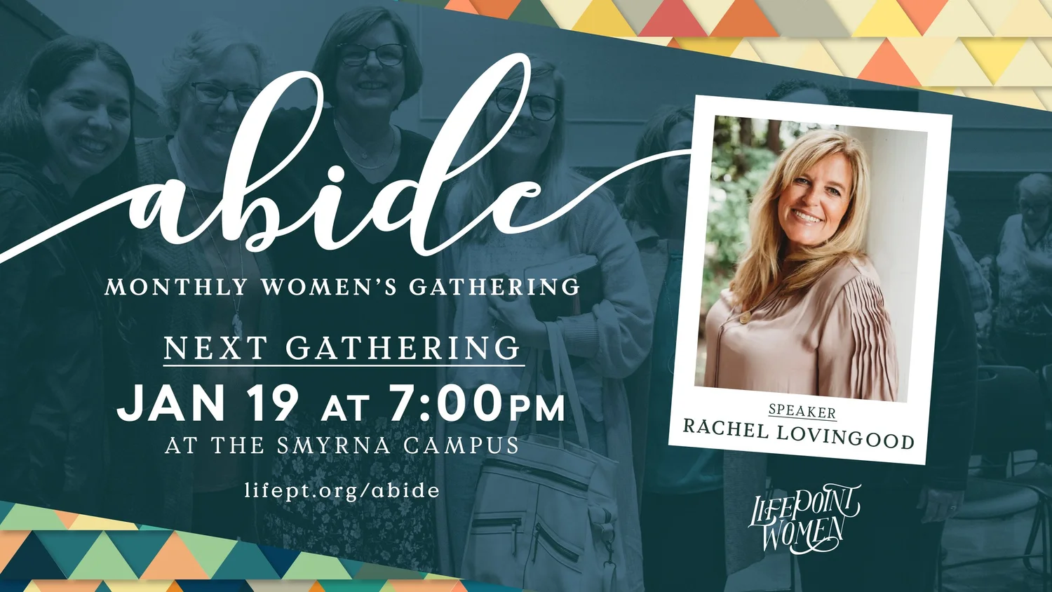 Abide: Monthly Women’s Gathering — LifePoint Church