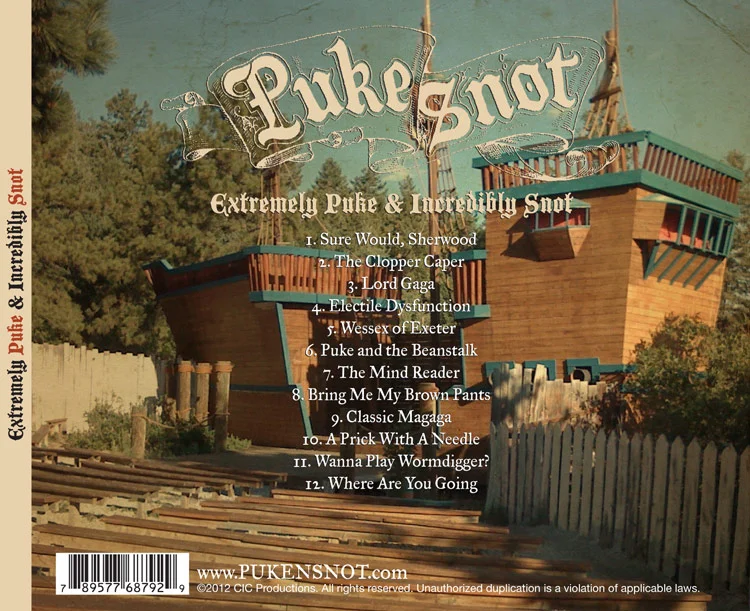 Puke & Snot Official Merchandise — Puke N Snot