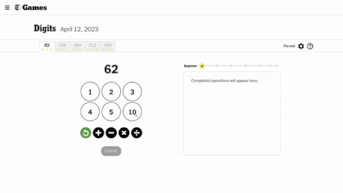 New York Times' Digits - The Wordle of Math Games — GamersLearn