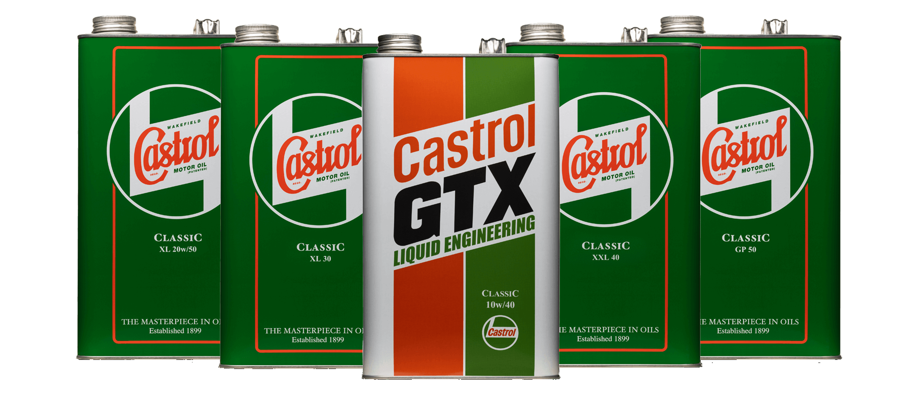 Castrol Classic Oils | company homepage | for vehicles 1900-1990s