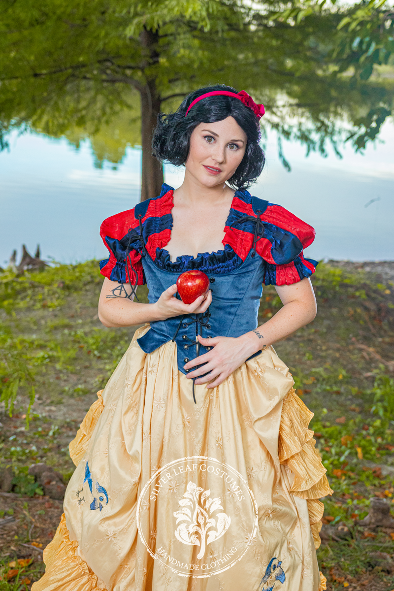 Renaissance Snow White Costume — Silver Leaf Costumes | Handmade ...