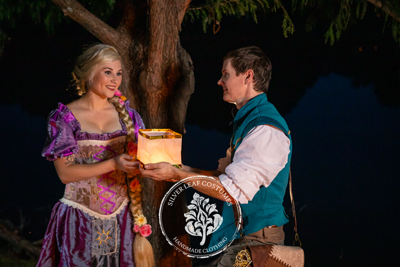Rapunzel Corset Costume — Silver Leaf Costumes | Handmade Designer Costumes