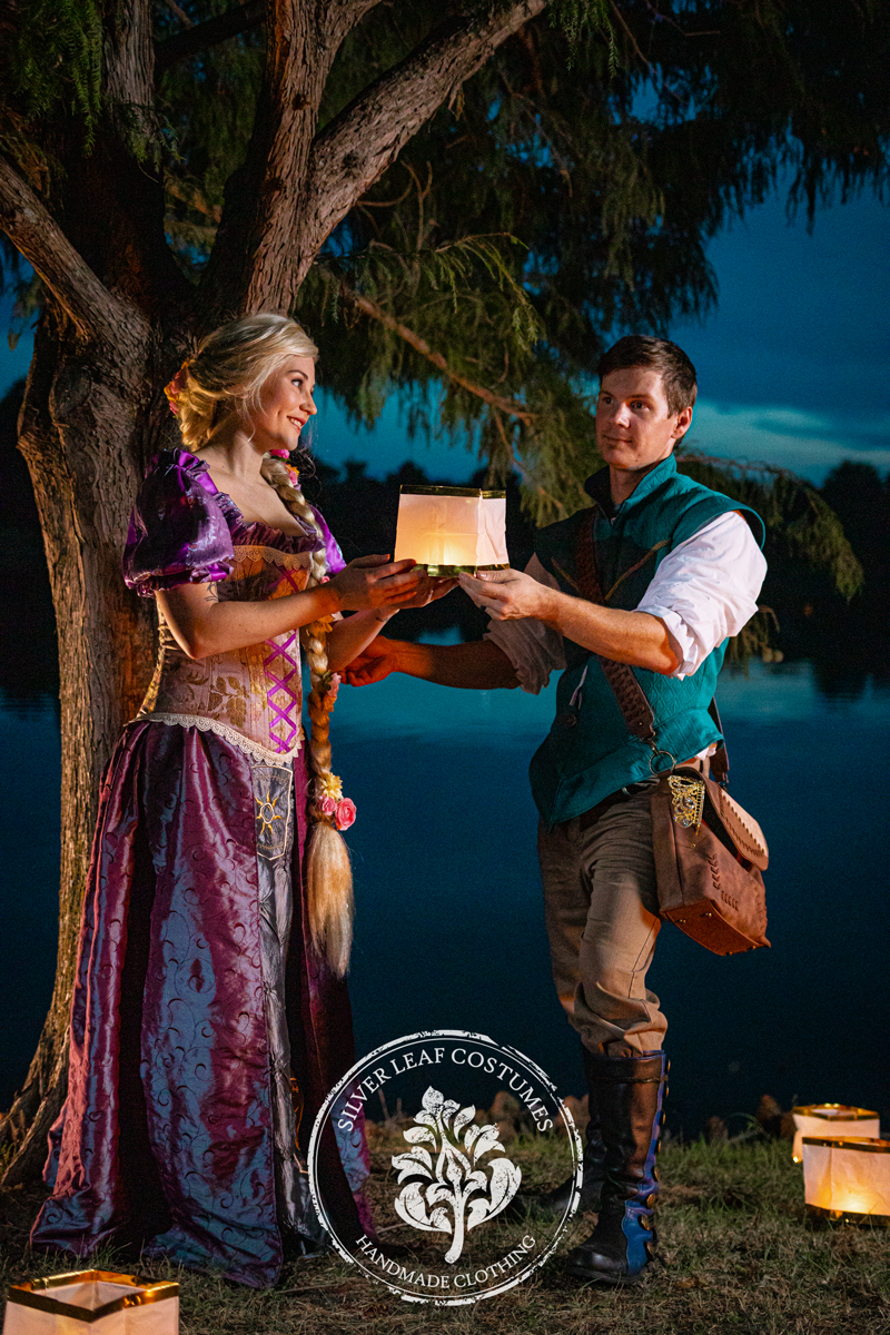 Rapunzel Corset Costume — Silver Leaf Costumes | Handmade Designer Costumes