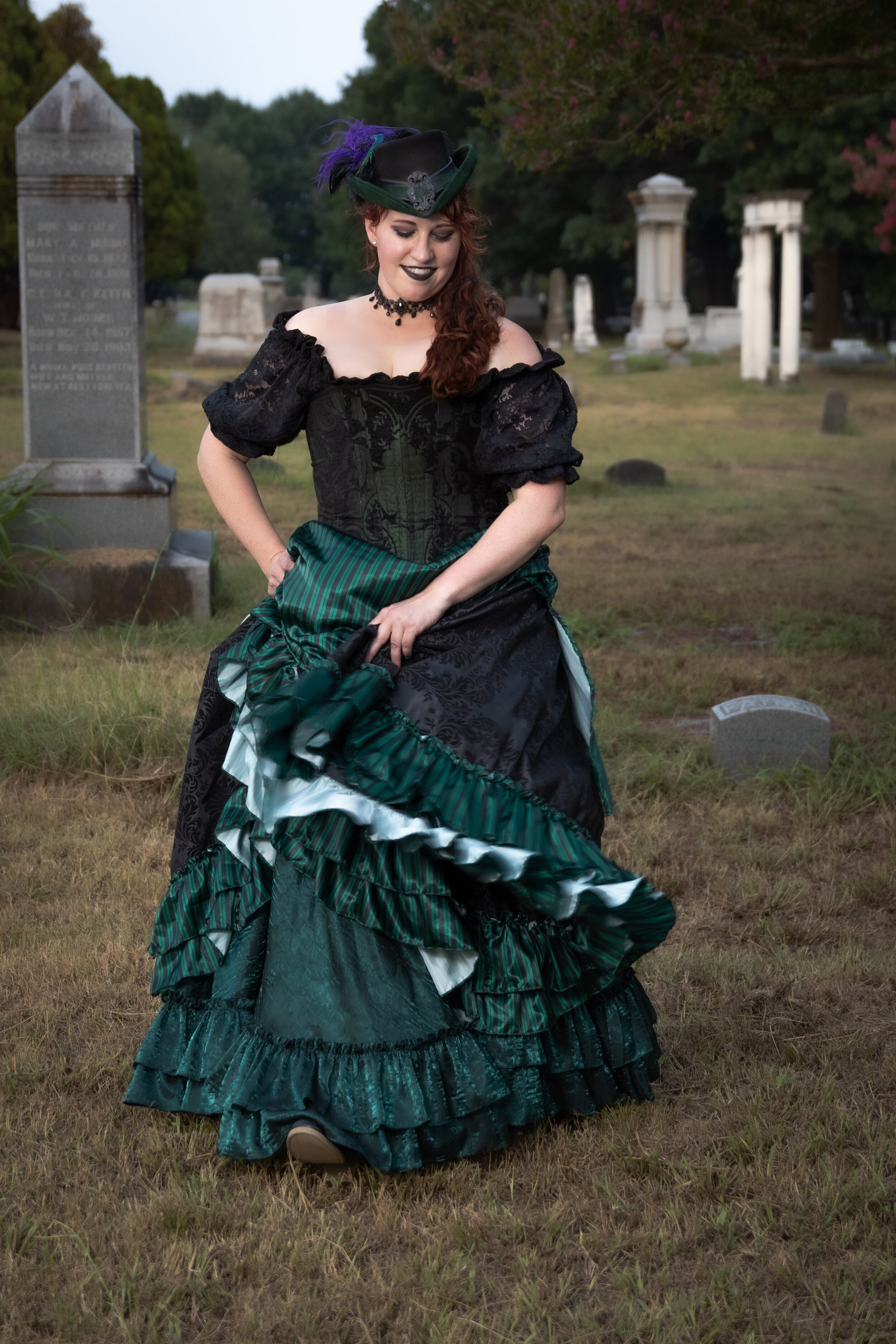 Haunted Mansion-Inspired Ballgown — Silver Leaf Costumes | Handmade ...