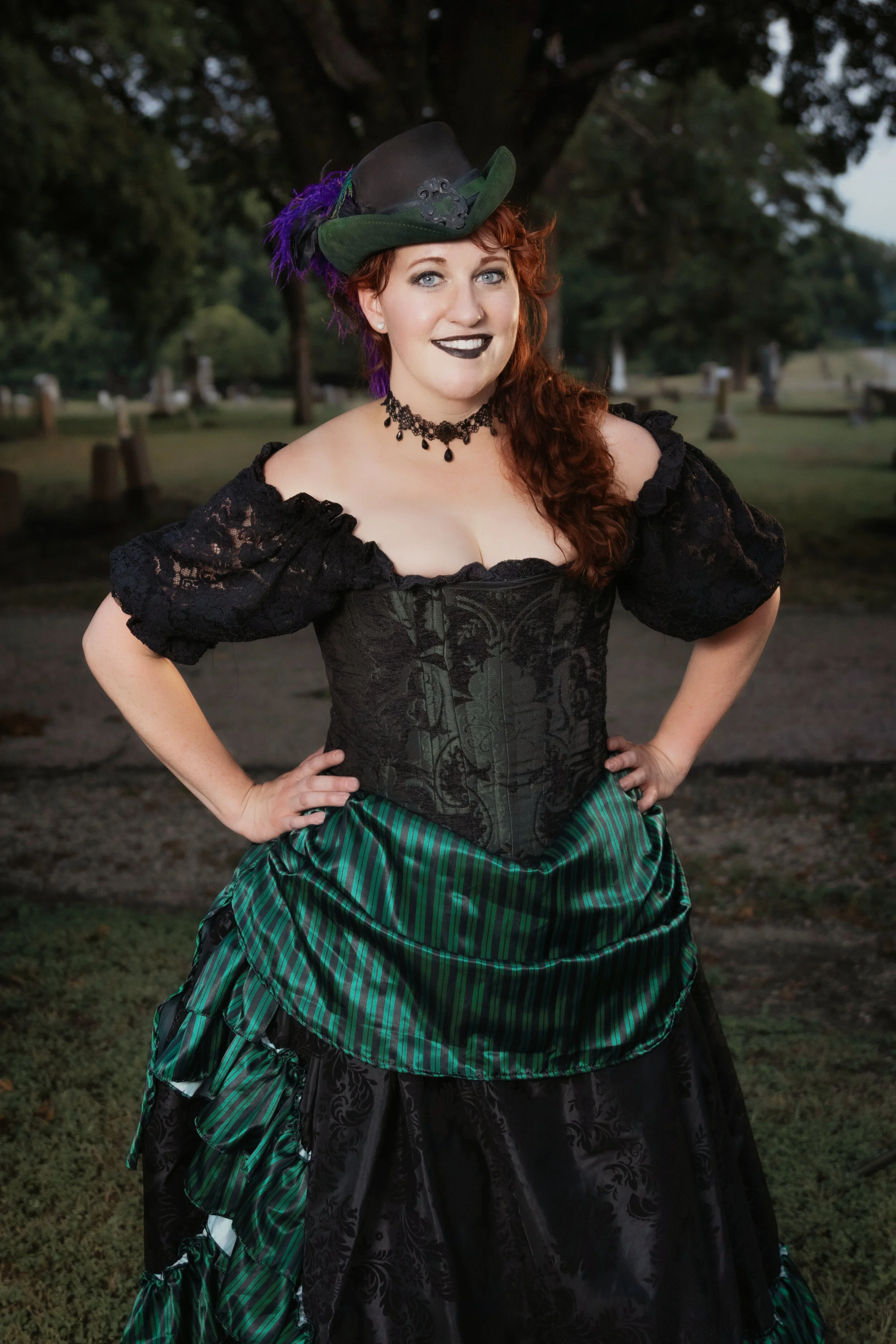 Haunted Mansion-Inspired Ballgown — Silver Leaf Costumes | Handmade ...