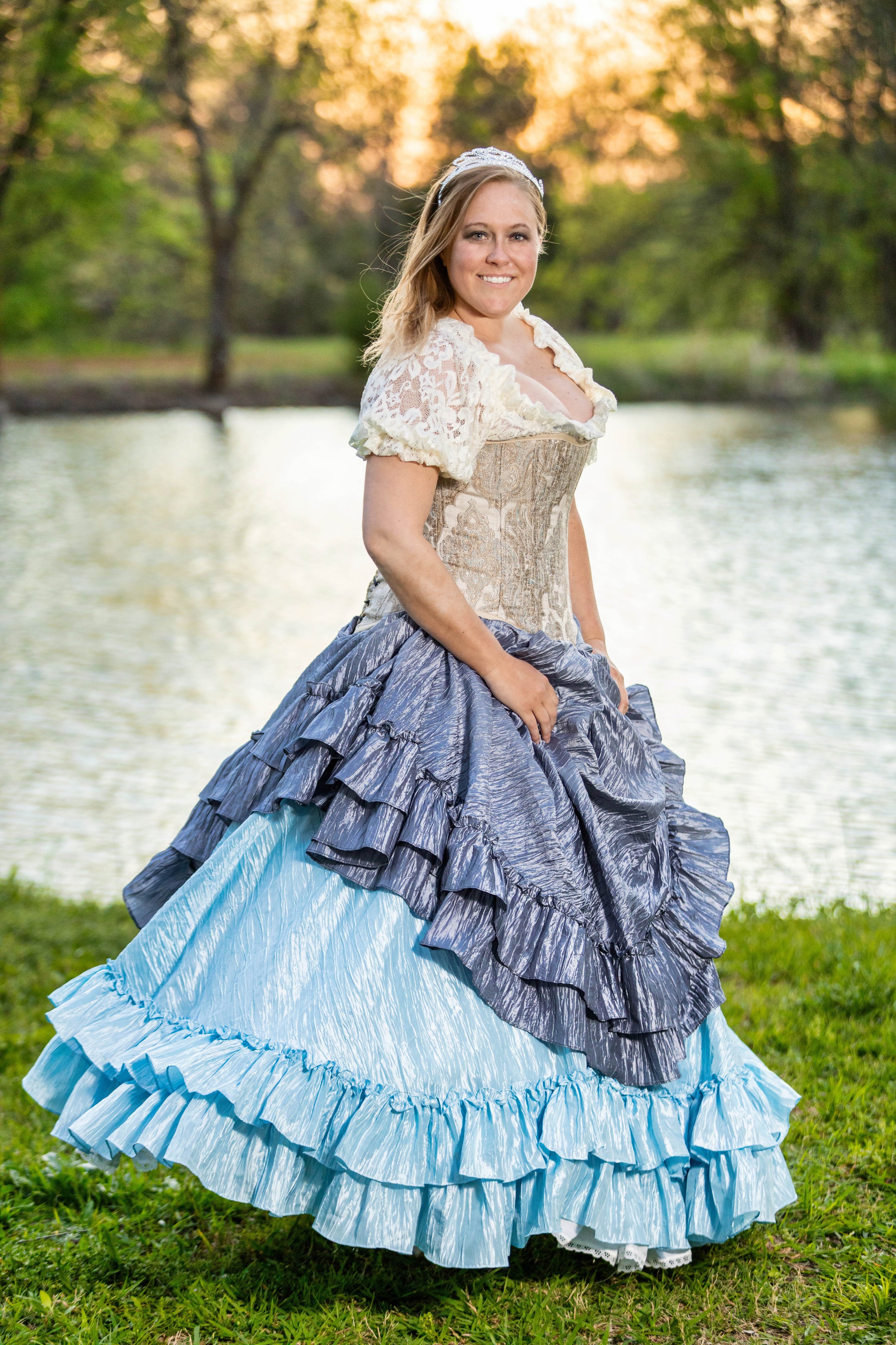 Cinderella-Inspired Corset Costume — Silver Leaf Costumes | Handmade ...