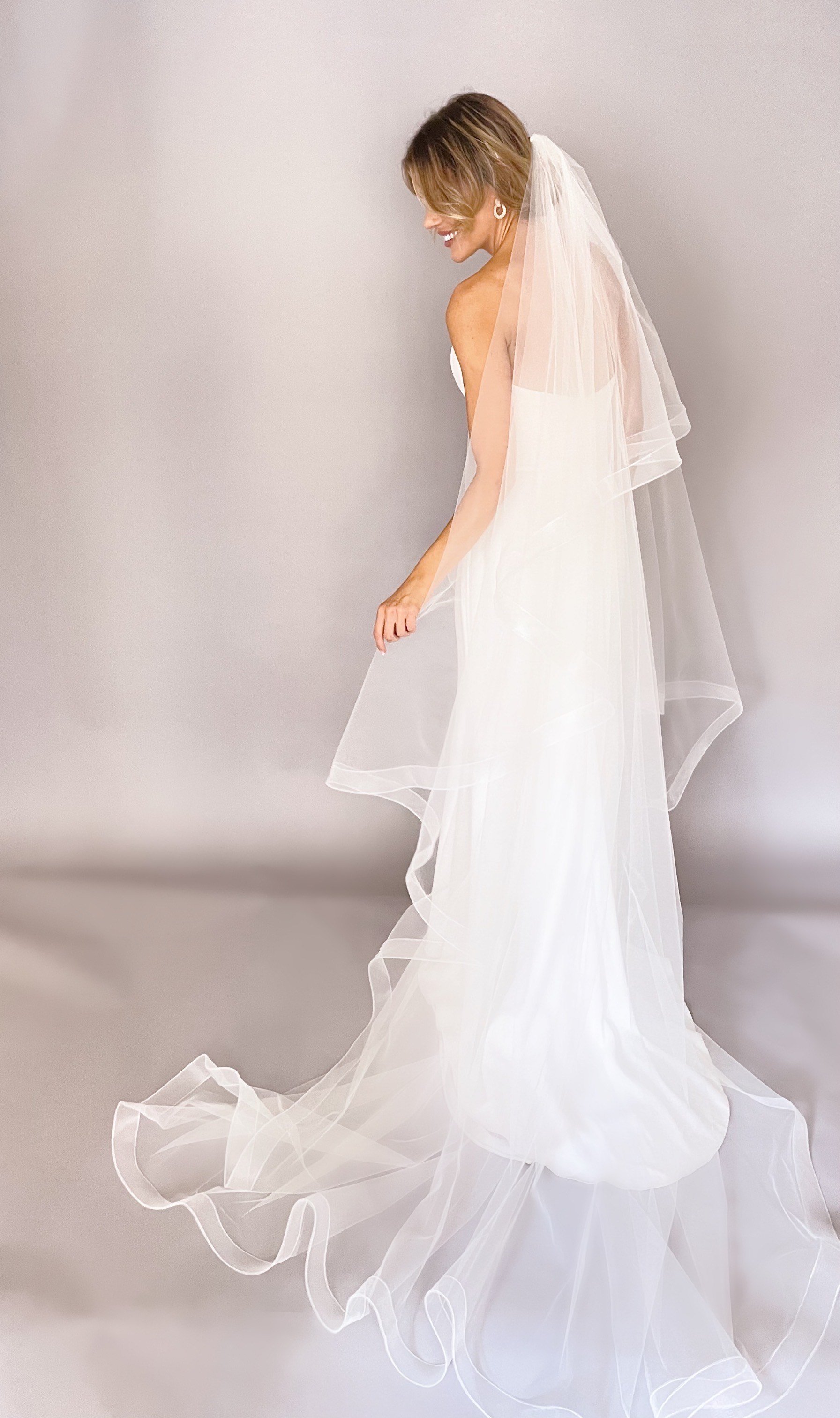 Luxury Bridal Boutique -Sharon Hoey — Love in the mist veil