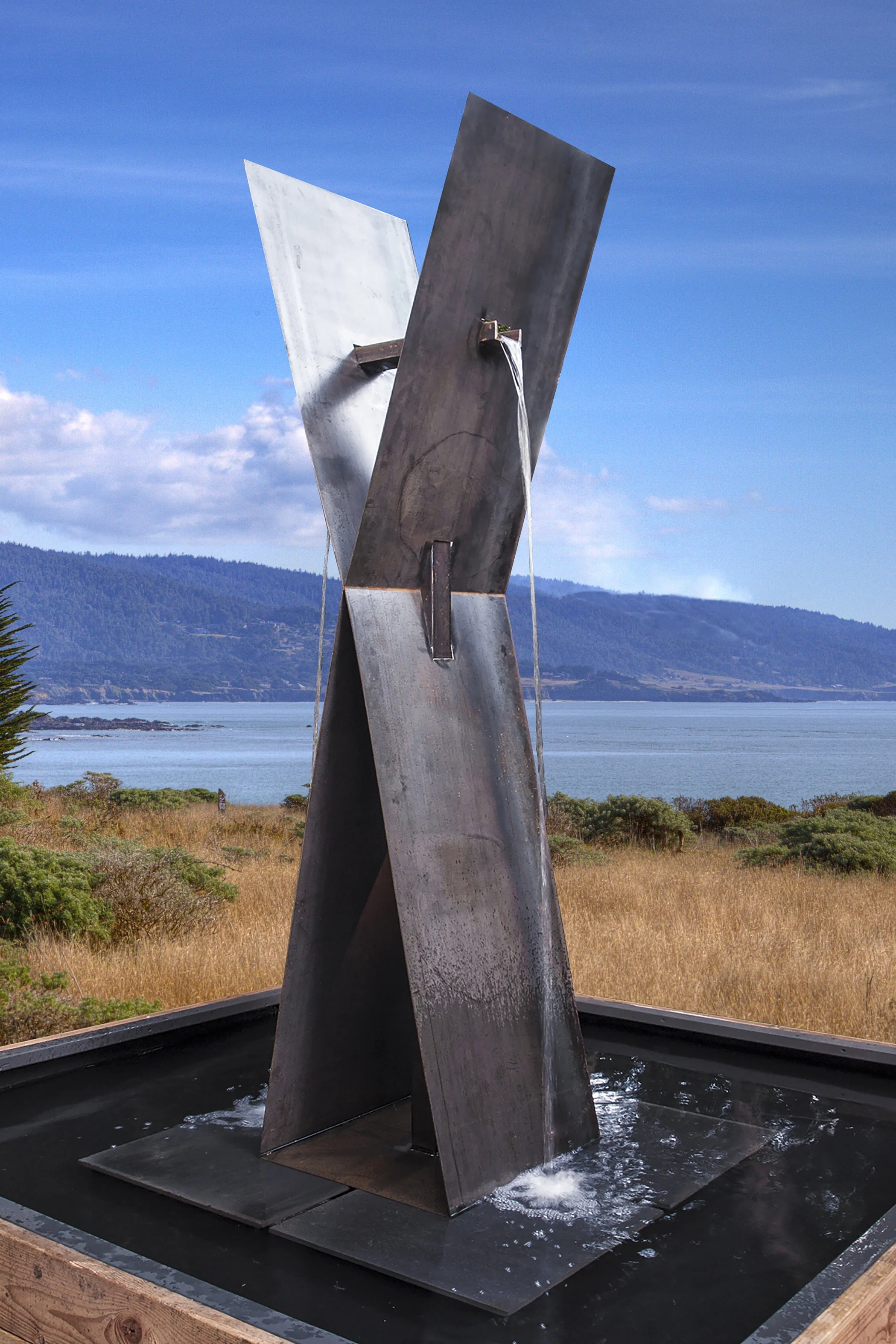 Indoor, Outdoor Modern Sculpture Fountain Design | Modfountain