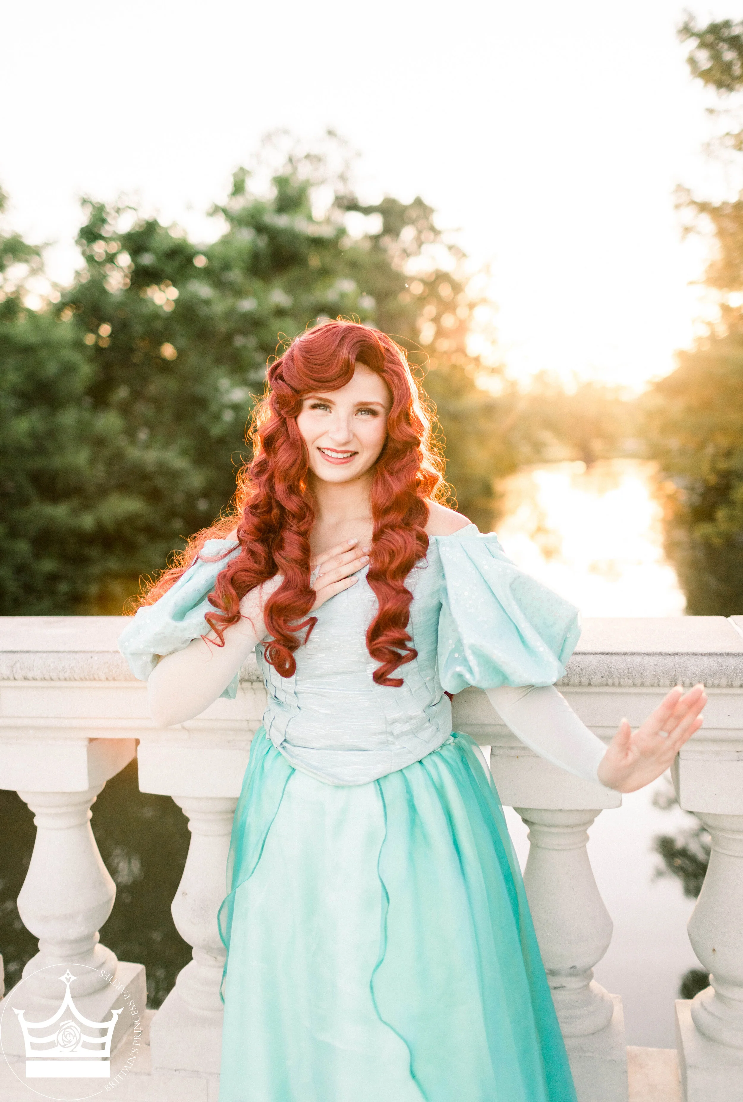 Princess Ariel Wedding Dress Costume