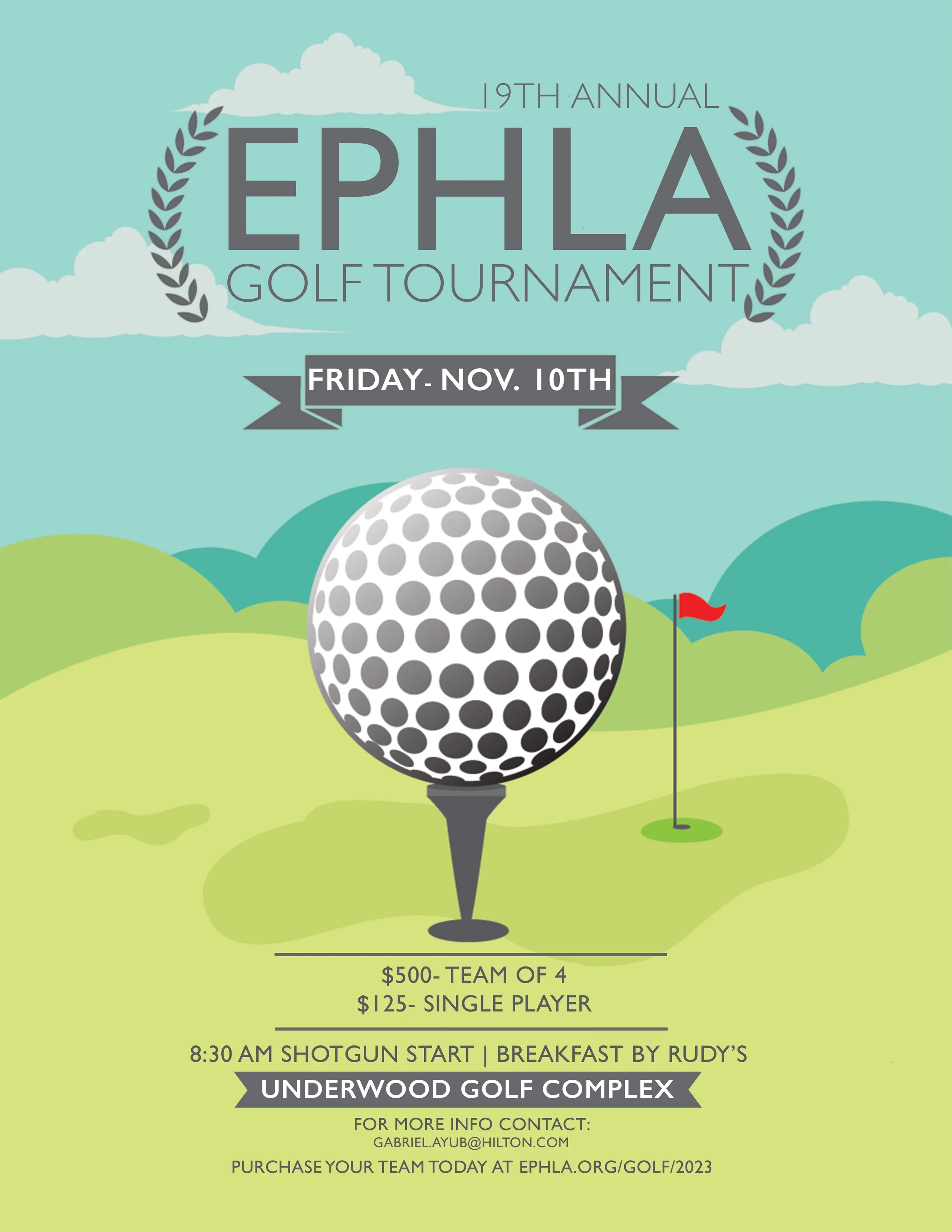 Golf Tournament Poster