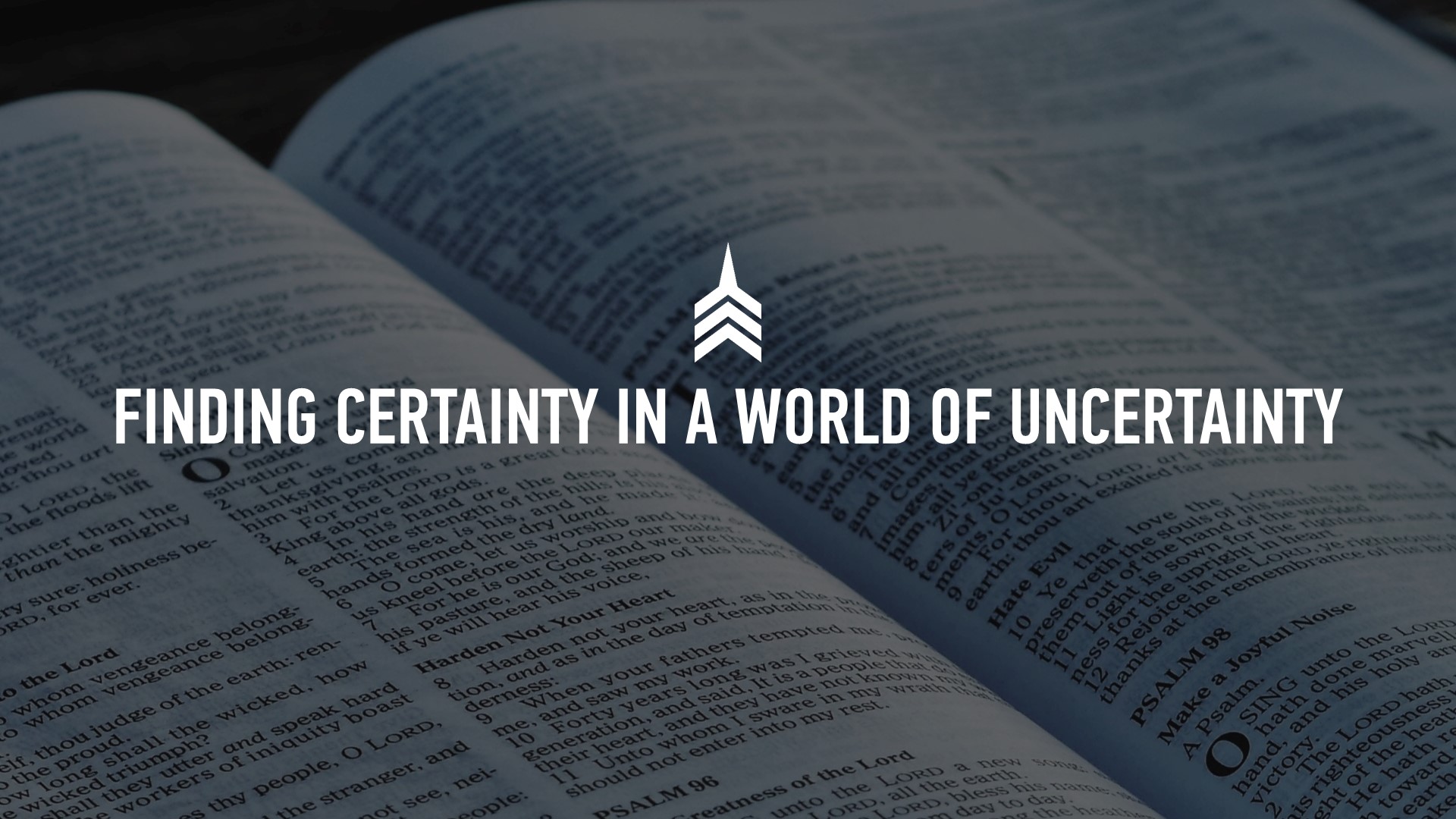 Finding Certainty In A World Of Uncertainty — Harvest Finding Certainty In A World Of Uncertainty — Harvest