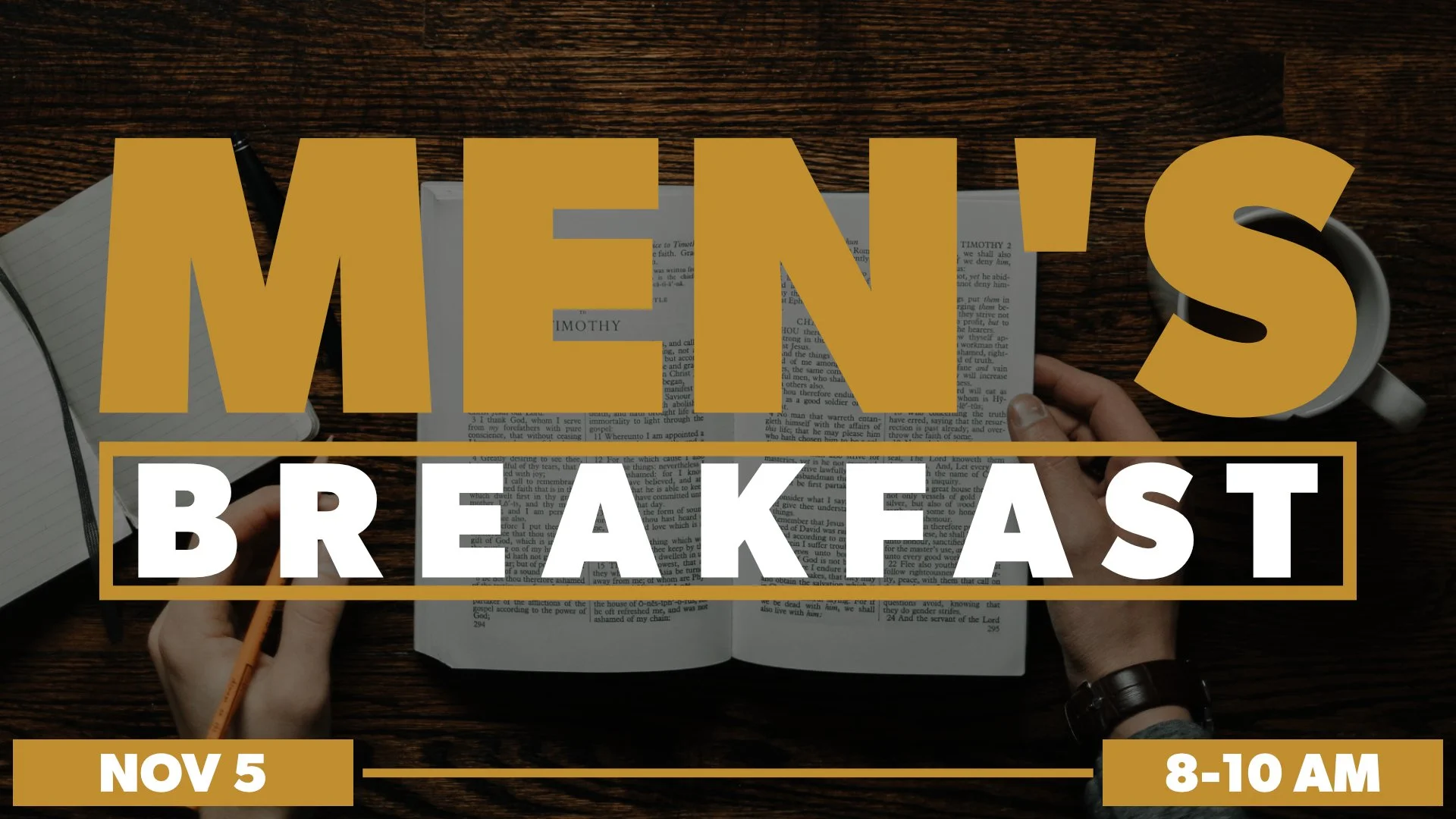 Men's Breakfast — Harvest