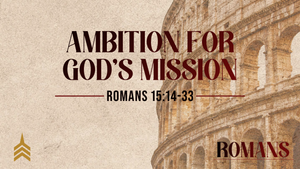 Ambition for God's Mission — Harvest