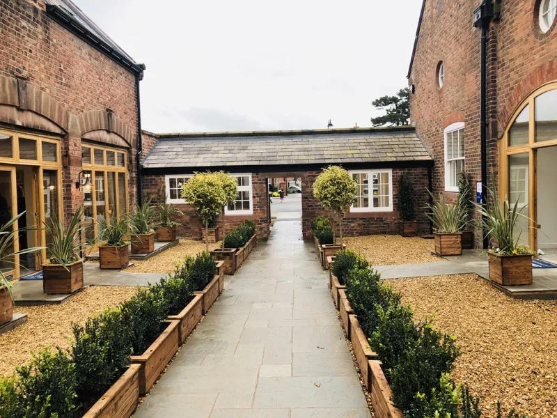 Restoration of Backford Hall in Cheshire